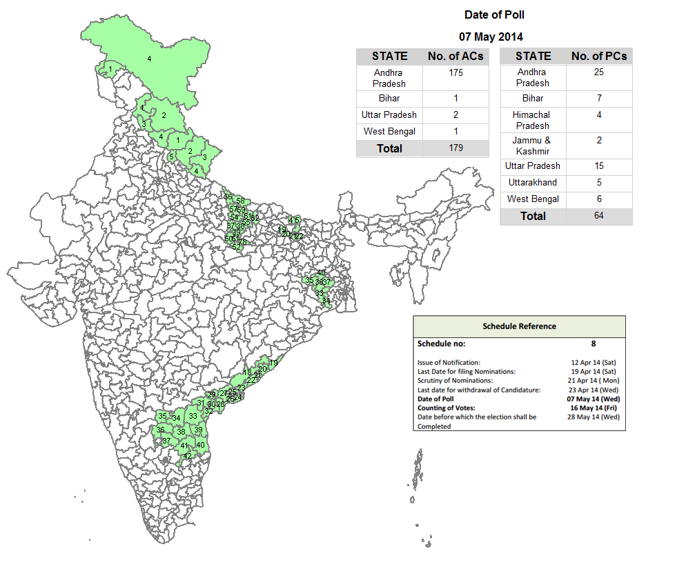 Schedule of General Elections - The Hindu Centre